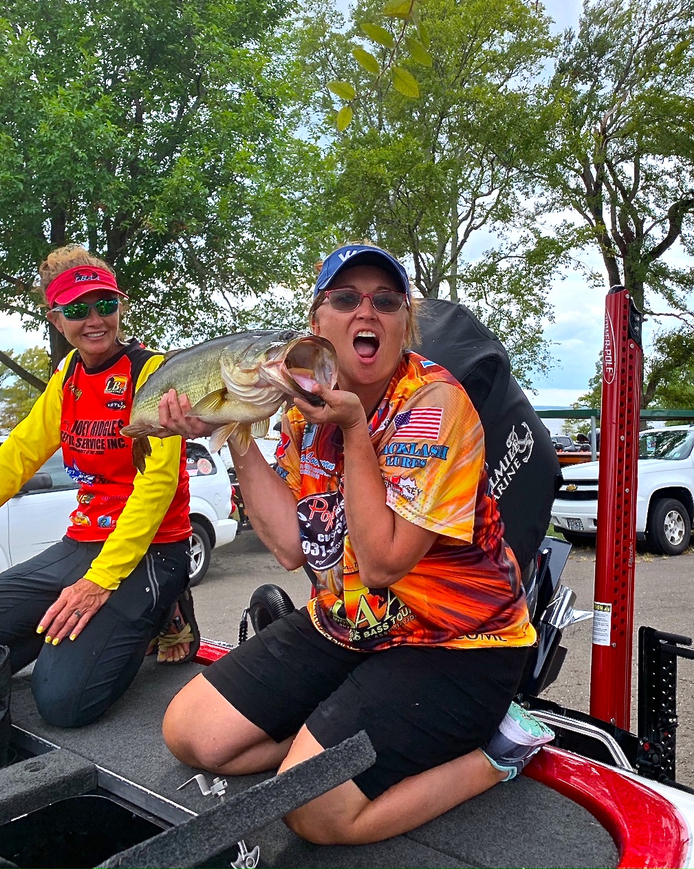 Ladies can catch bass, too | lake darbonne life
